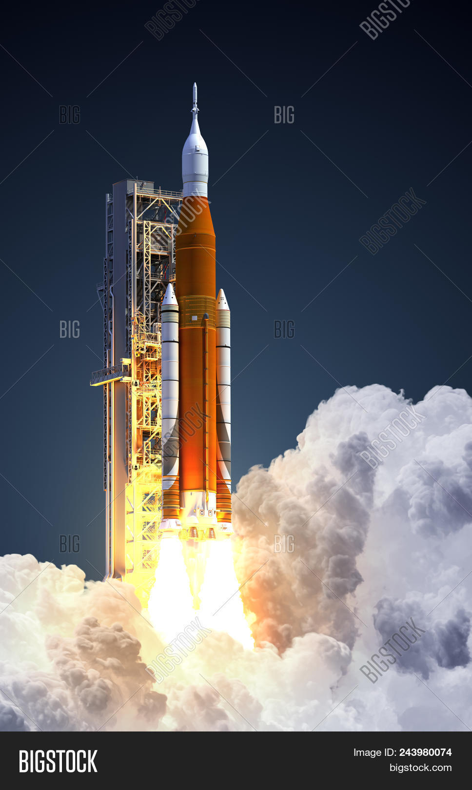 Space Launch System Image & Photo (Free Trial) | Bigstock