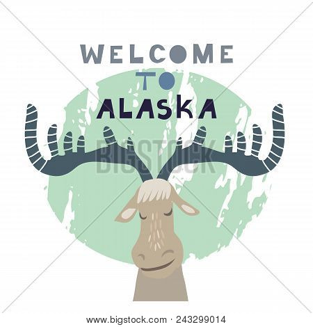 Welcome Alaska. Vector & Photo (Free Trial) | Bigstock