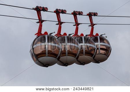 Cable Car Round Cars Image & Photo (Free Trial) | Bigstock