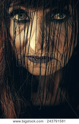 Scary Woman. Halloween Image & Photo (Free Trial) | Bigstock