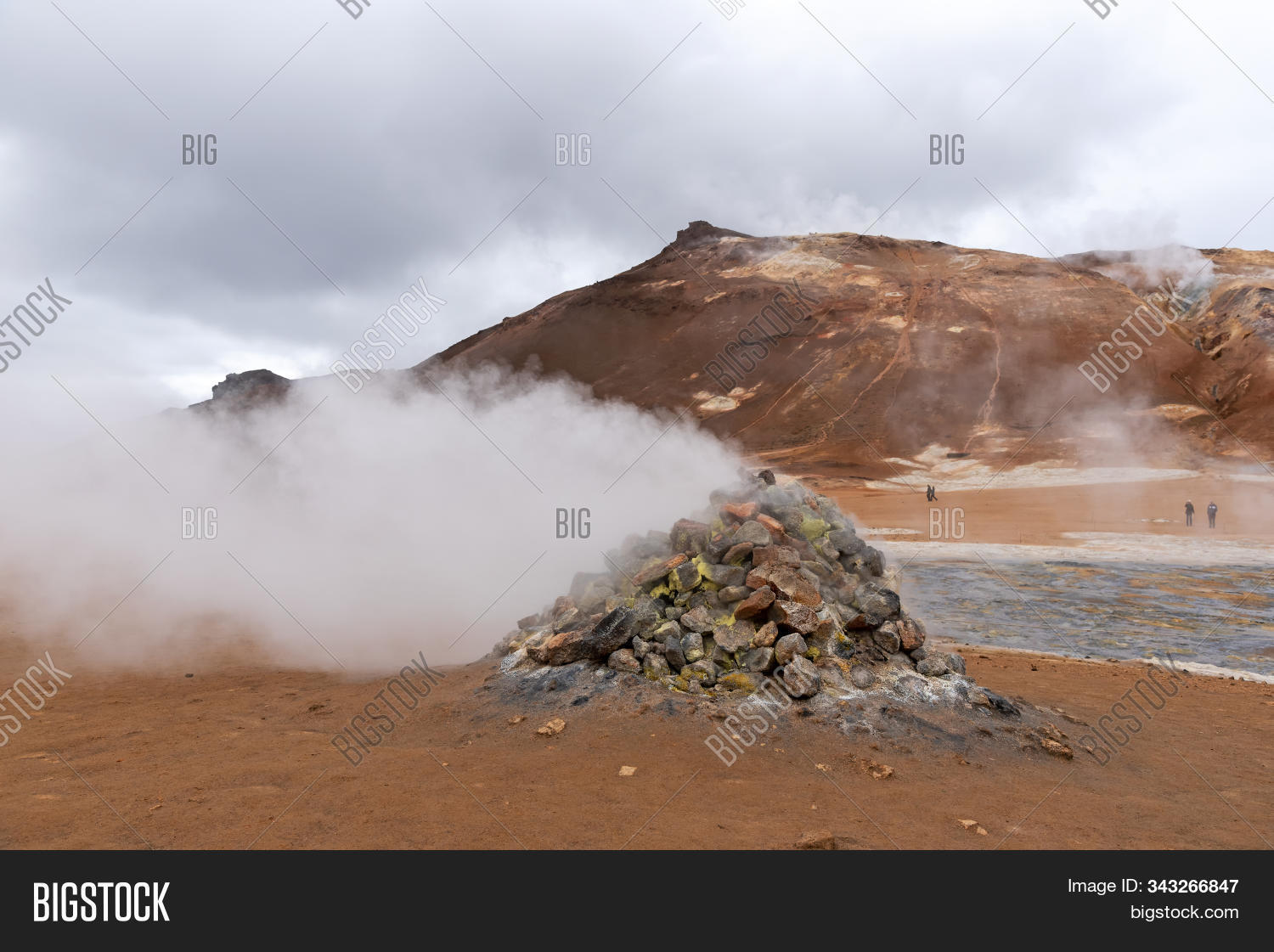 Steaming Fumarole Image & Photo (Free Trial) | Bigstock