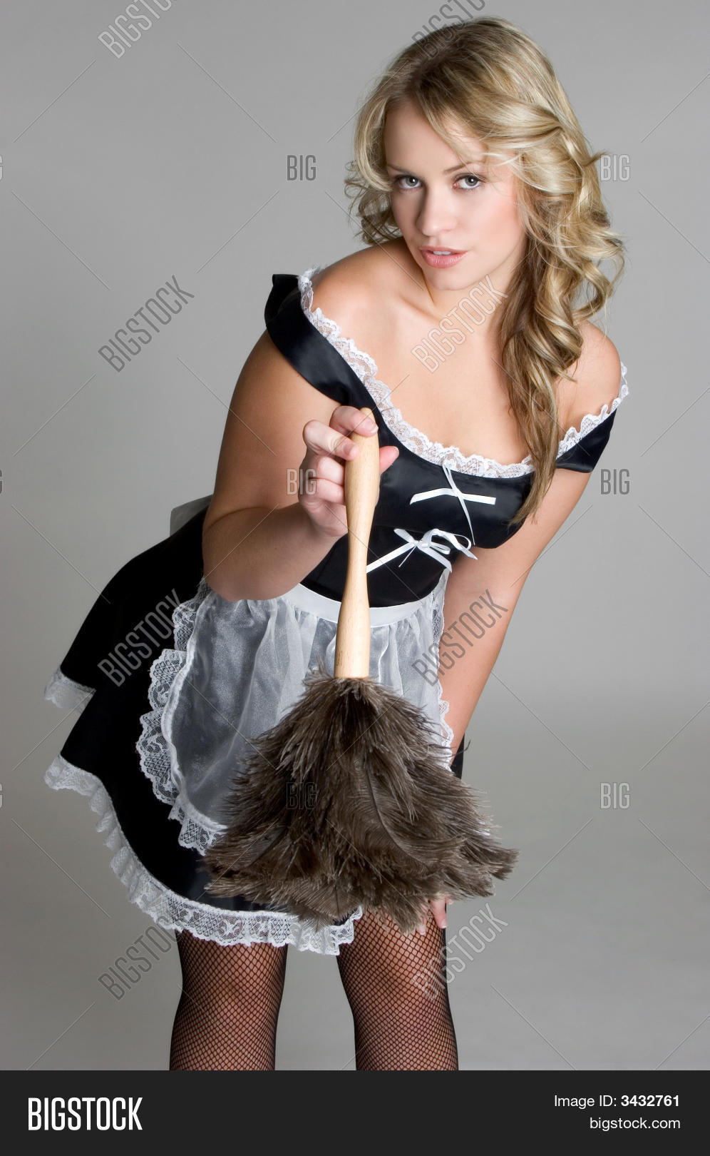Pretty French Maid Image And Photo Free Trial Bigstock