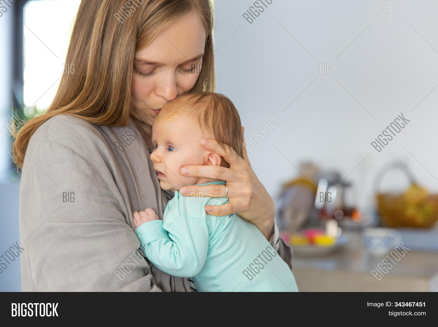 New Mom Cuddling Image & Photo (Free Trial) | Bigstock