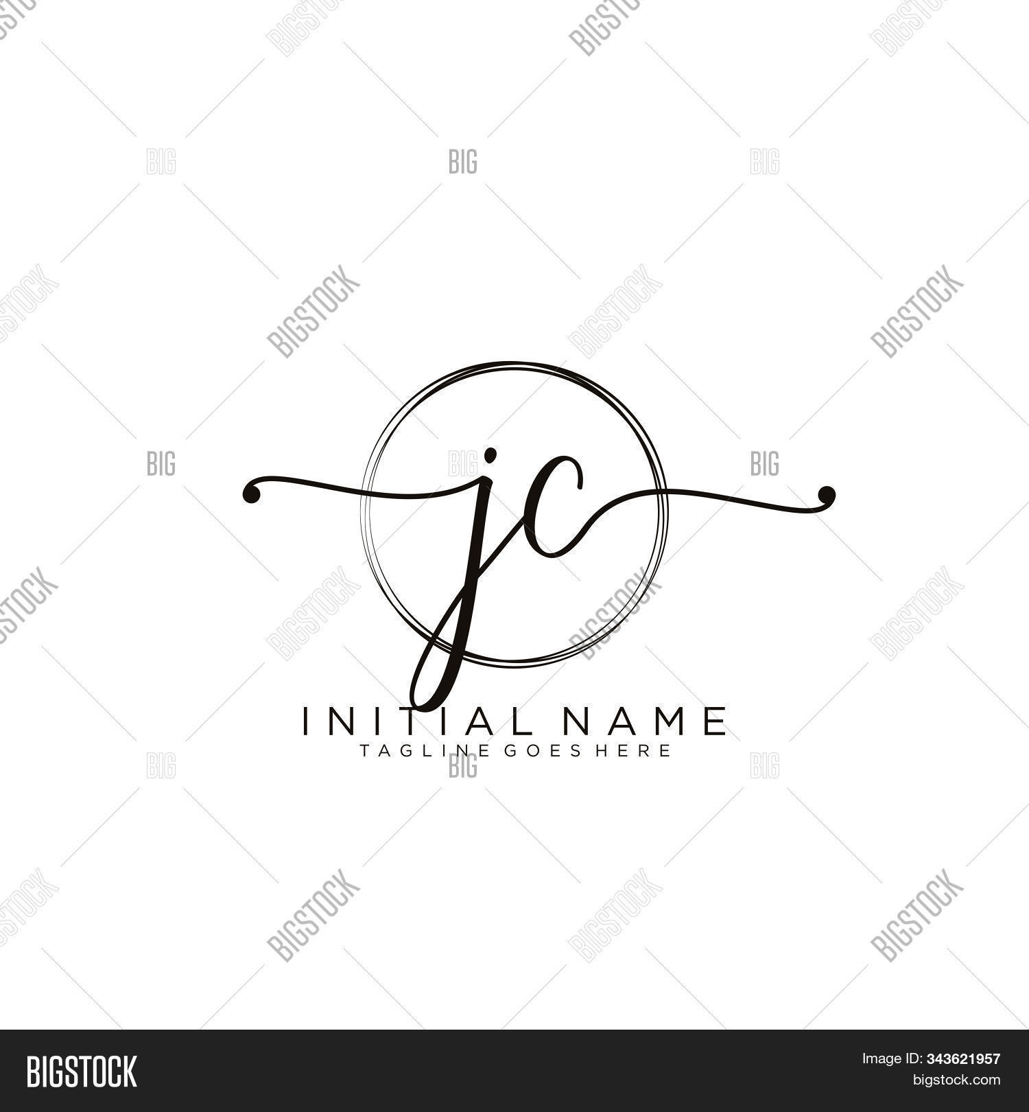 Jc Initial Vector & Photo (Free Trial) | Bigstock