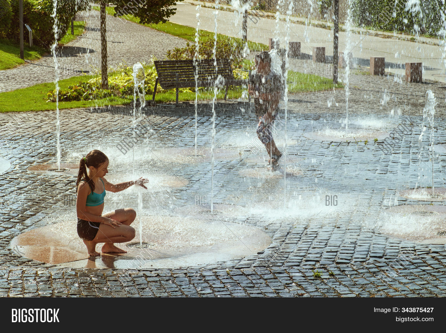 Children On Sunny Warm Image & Photo (Free Trial) | Bigstock