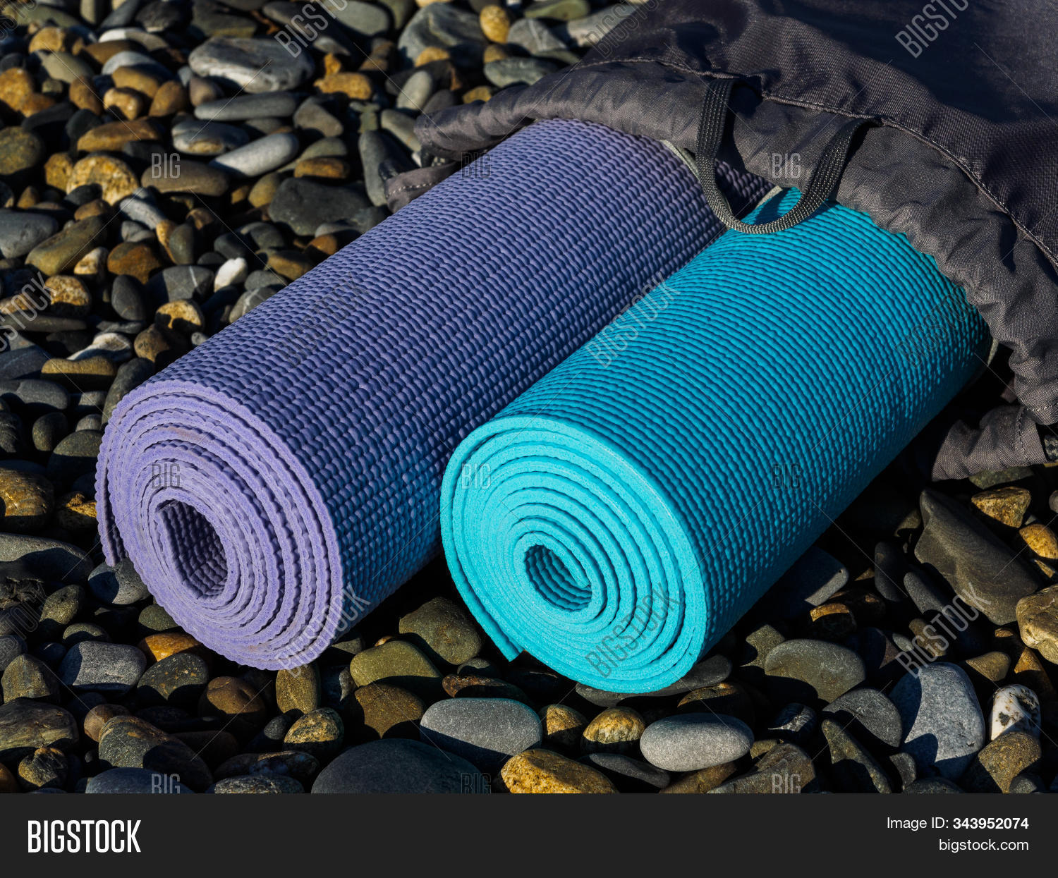 Purple Blue Yoga Image & Photo (Free Trial) | Bigstock