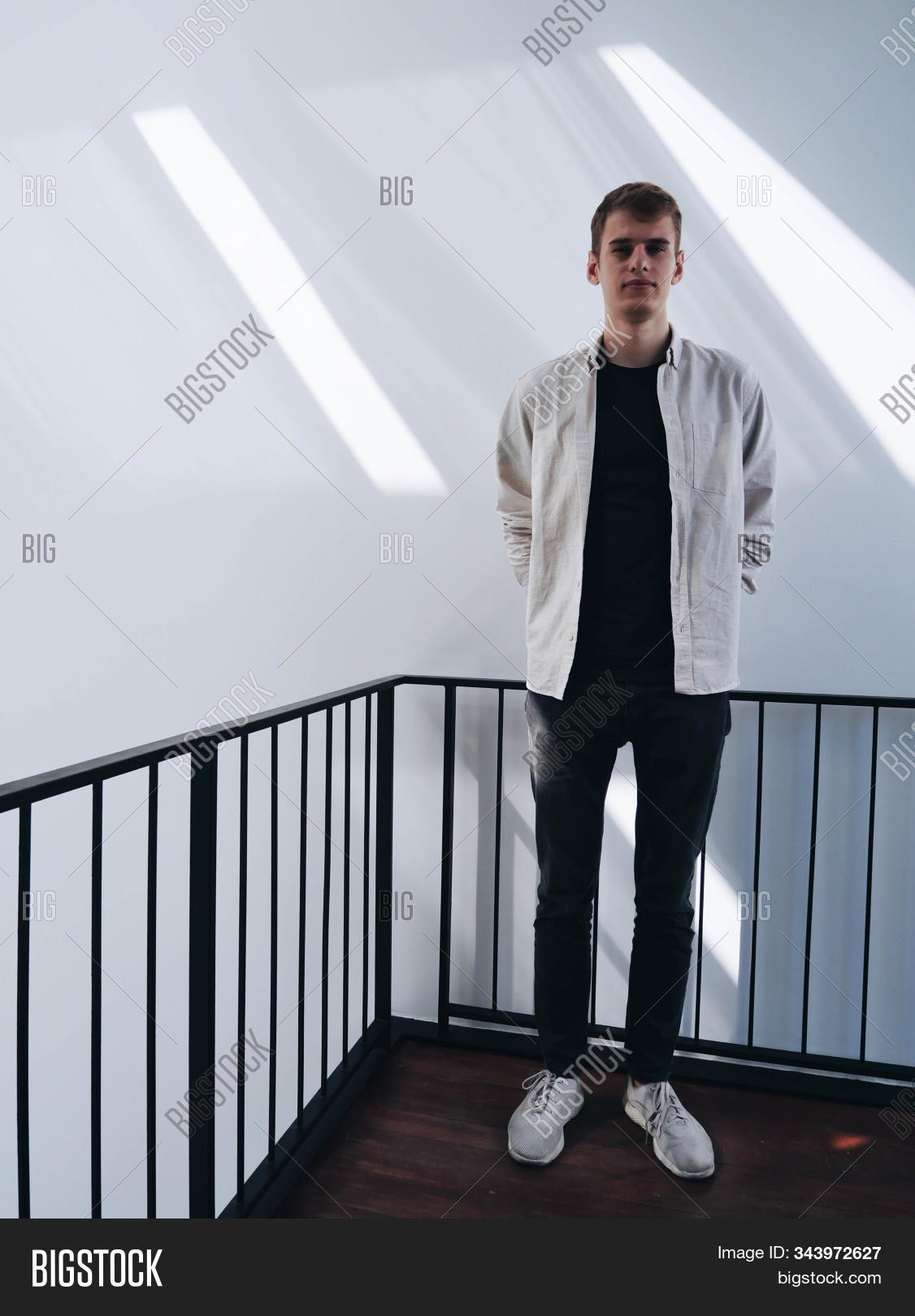 Handsome Guy Stand Image & Photo (Free Trial) | Bigstock