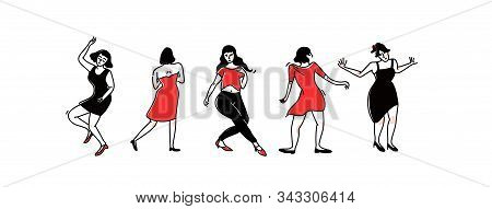 Group Dance Vector