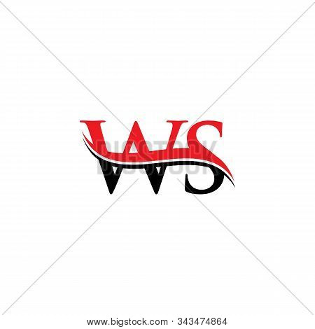 Initial Ws Letter Vector & Photo (Free Trial) | Bigstock