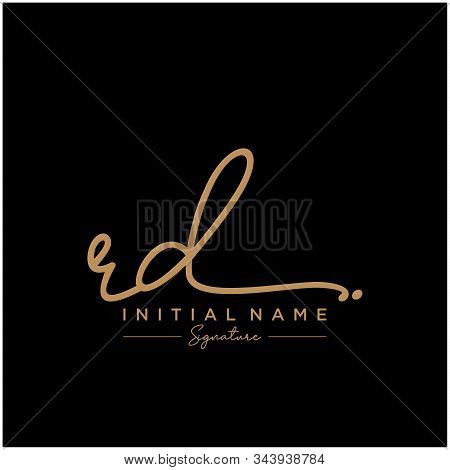 Letter Initial Rd Vector & Photo (Free Trial) | Bigstock