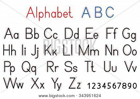 English Alphabet Vector & Photo (Free Trial) | Bigstock