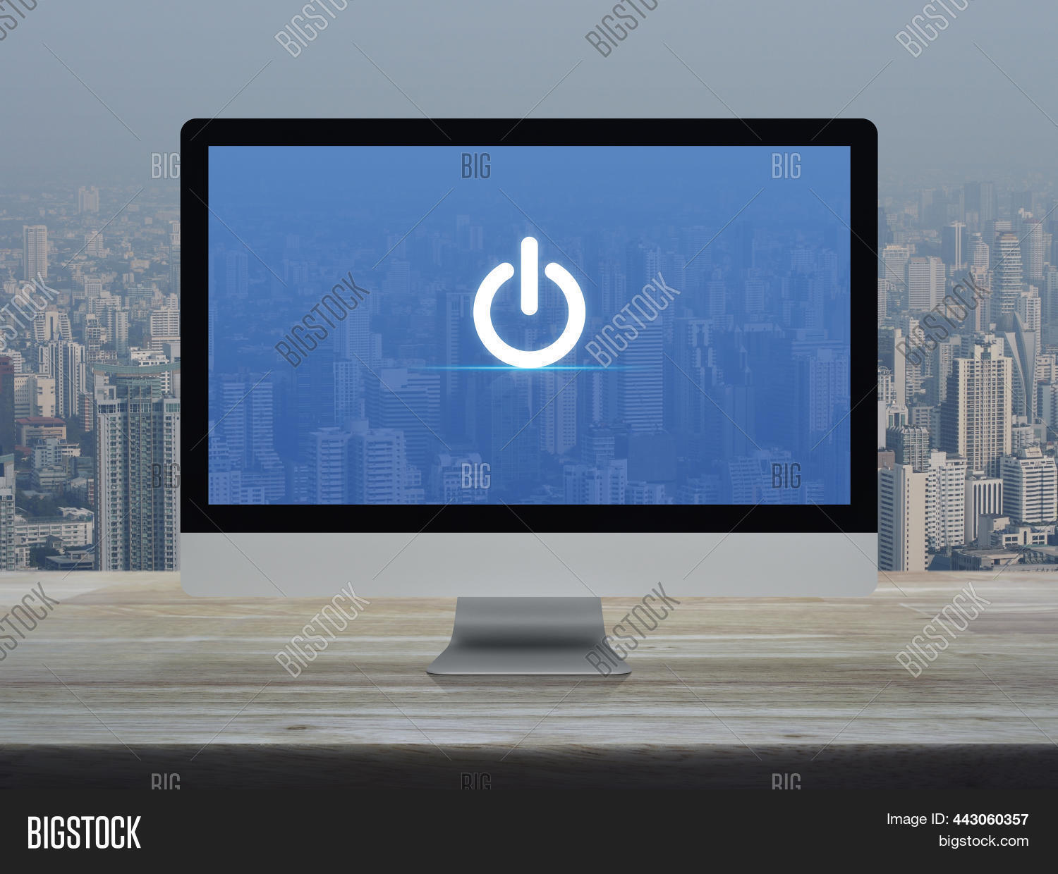 Power Button Icon On Image & Photo (Free Trial) | Bigstock