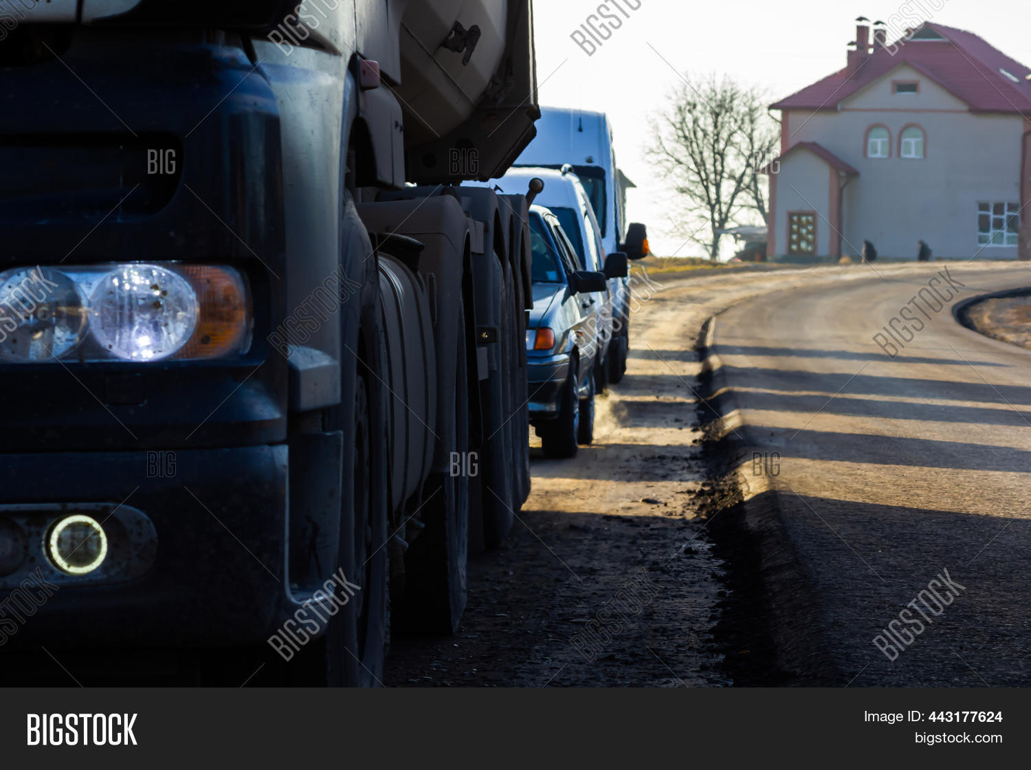 Traffic Jam On Busy Image & Photo (Free Trial) | Bigstock