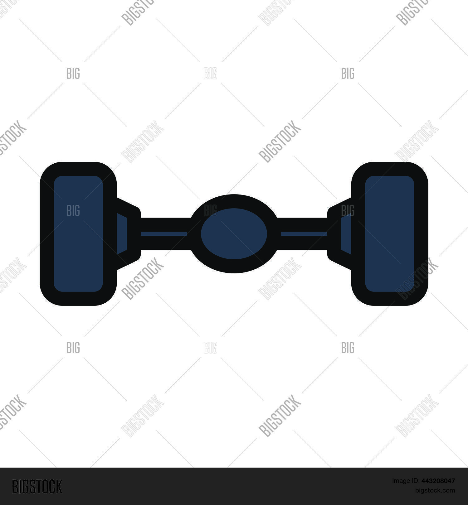 Car Rear Axle Icon. Vector & Photo (Free Trial) | Bigstock