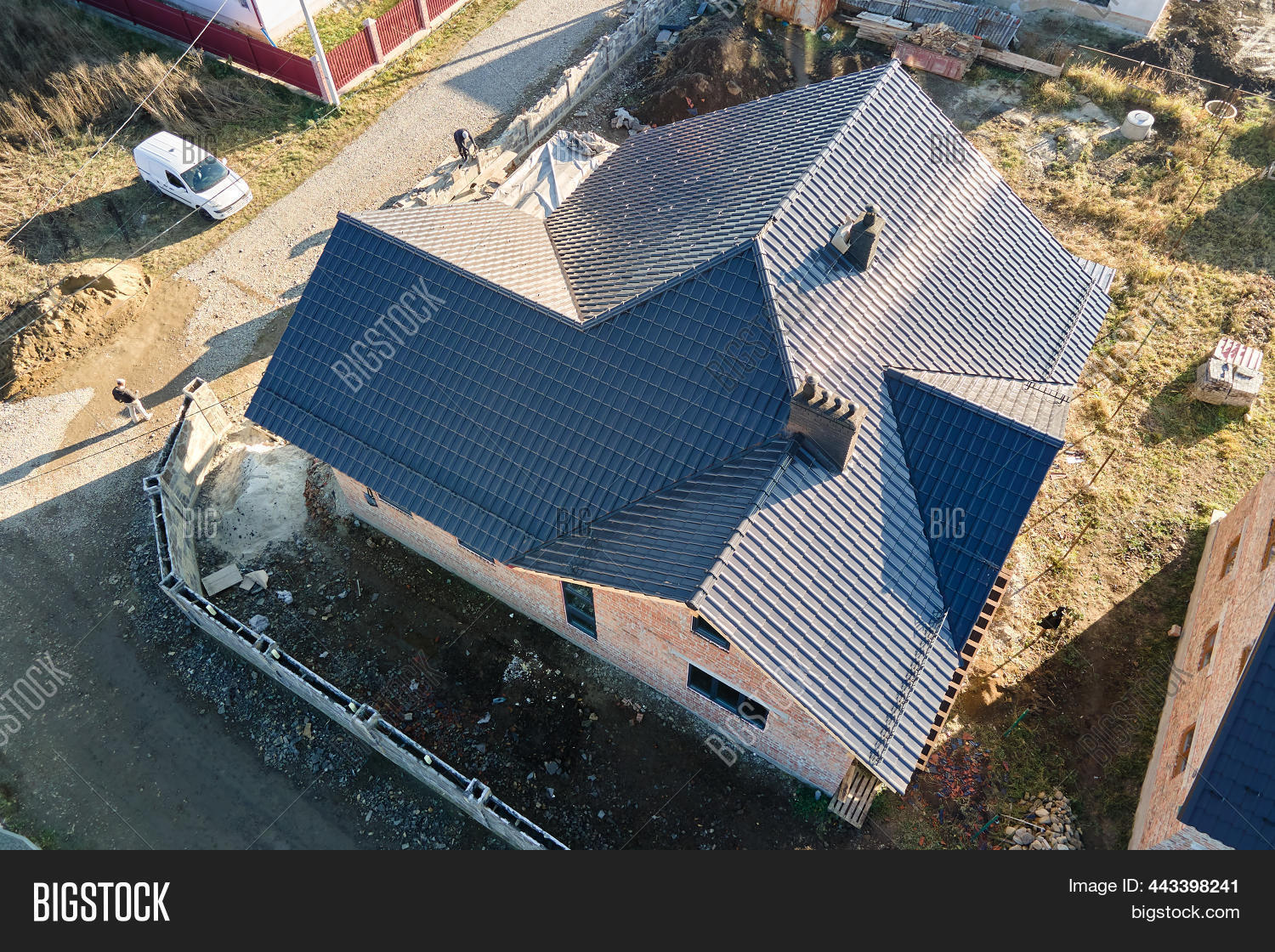 Aerial View House Roof Image & Photo (Free Trial) | Bigstock