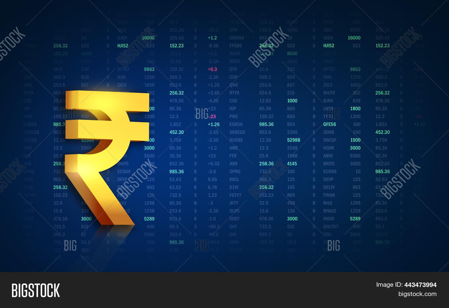Indian Rupee Digital Image & Photo (Free Trial) | Bigstock