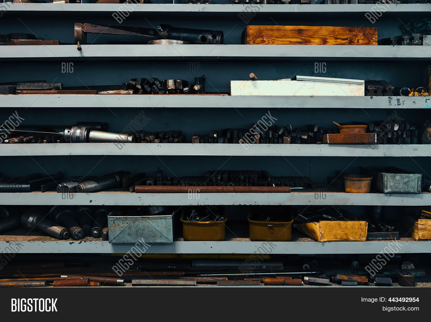 Rack Shelves Lathe Image & Photo (Free Trial) | Bigstock
