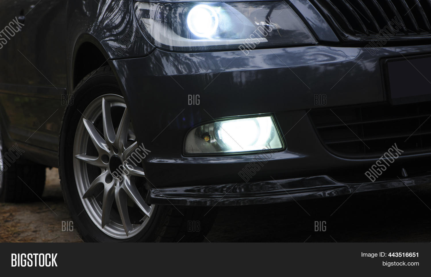 Headlight Modern Image & Photo (Free Trial) | Bigstock