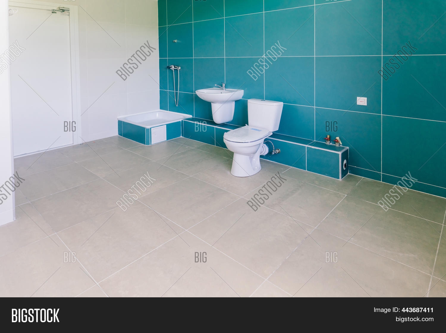 Hospital Bathroom Toilet Premium Photo | Toilet And Washroom In Modern