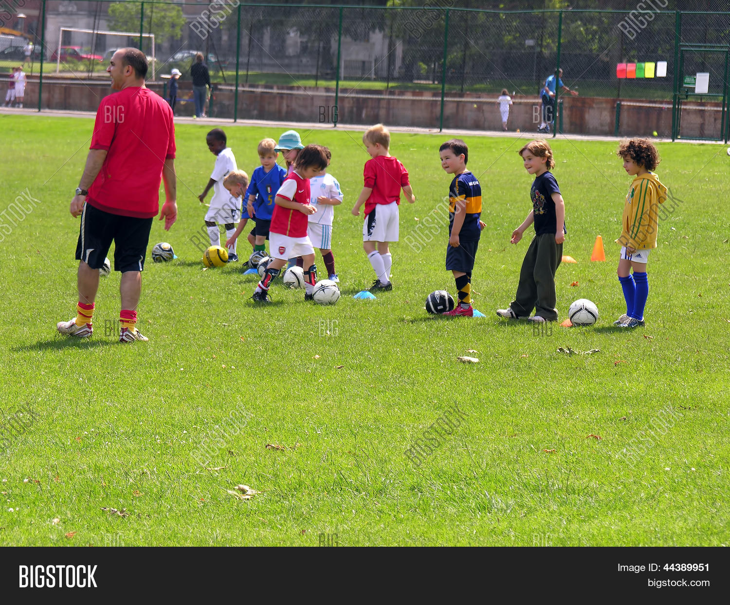 Kids Playing Football Image & Photo (Free Trial) | Bigstock