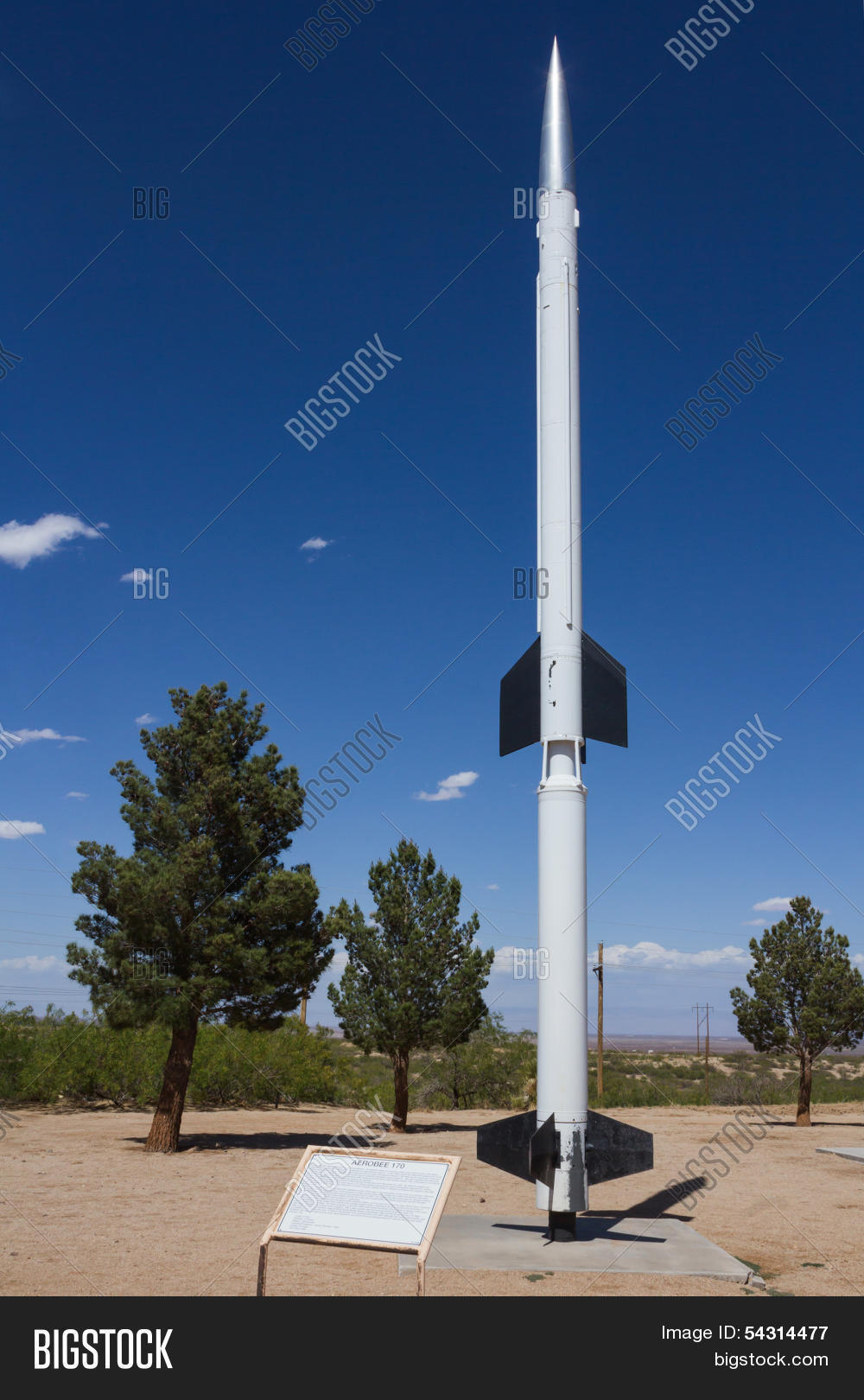 Aerobee Rocket Placed Image & Photo (Free Trial) | Bigstock