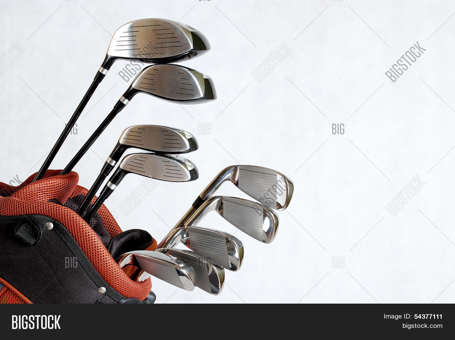 Set Golf Clubs Image & Photo (Free Trial) | Bigstock