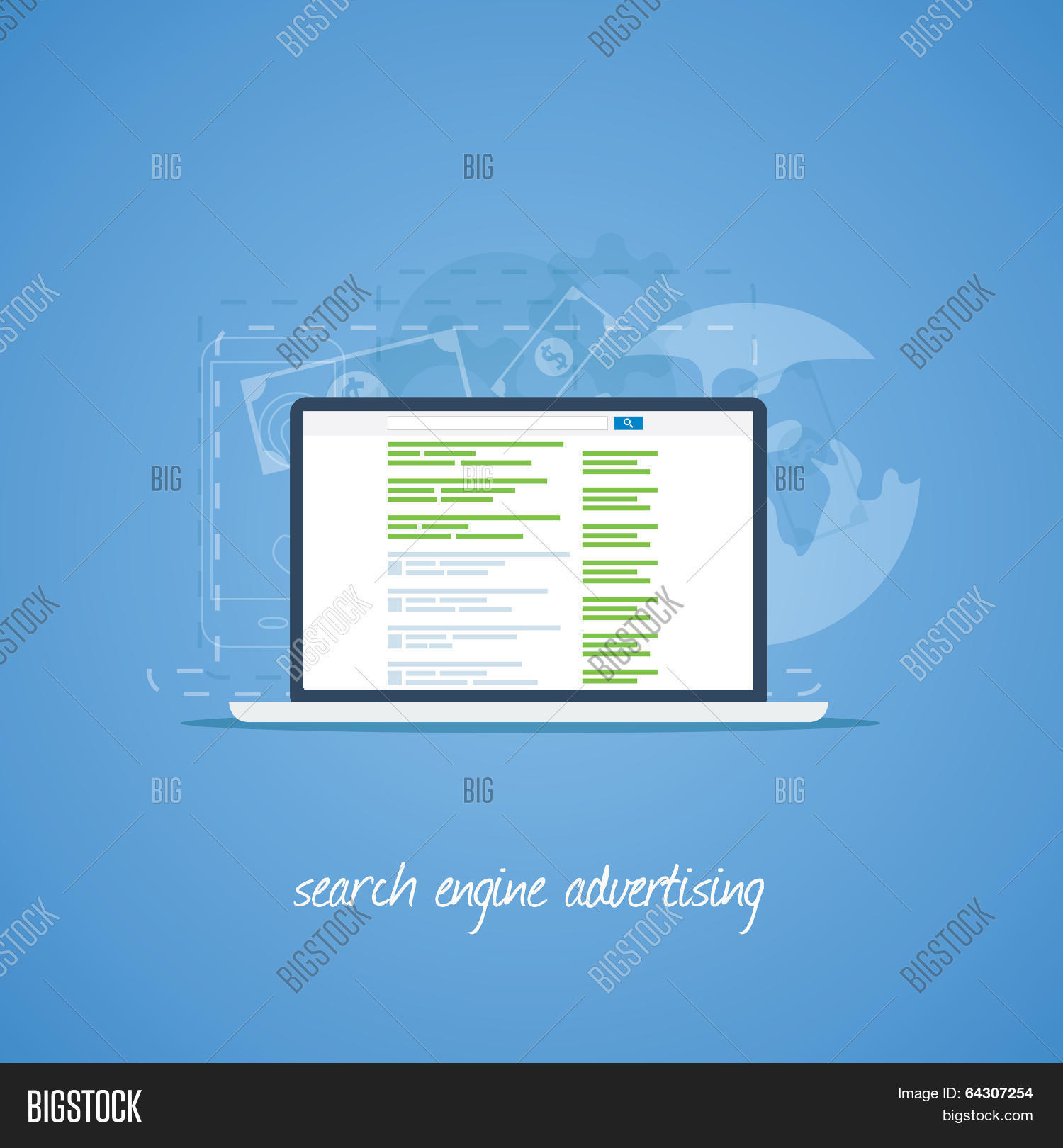 Search Engine Vector & Photo (Free Trial) | Bigstock