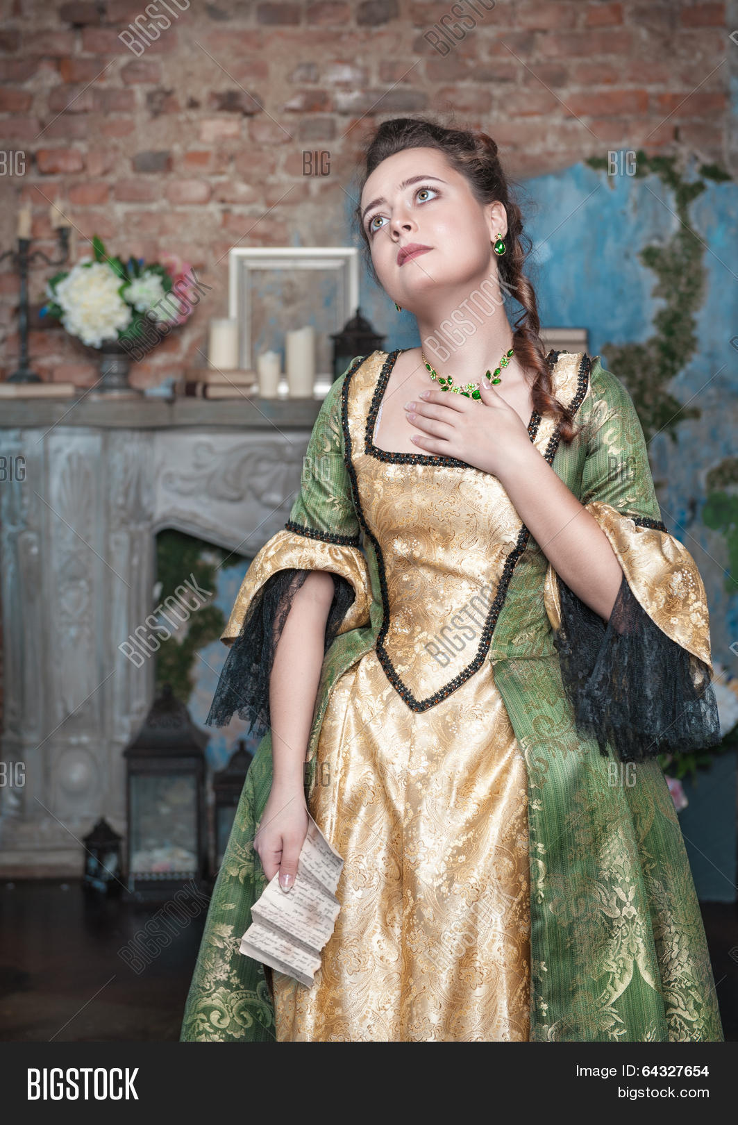 Sad Woman Medieval Image & Photo (Free Trial) | Bigstock