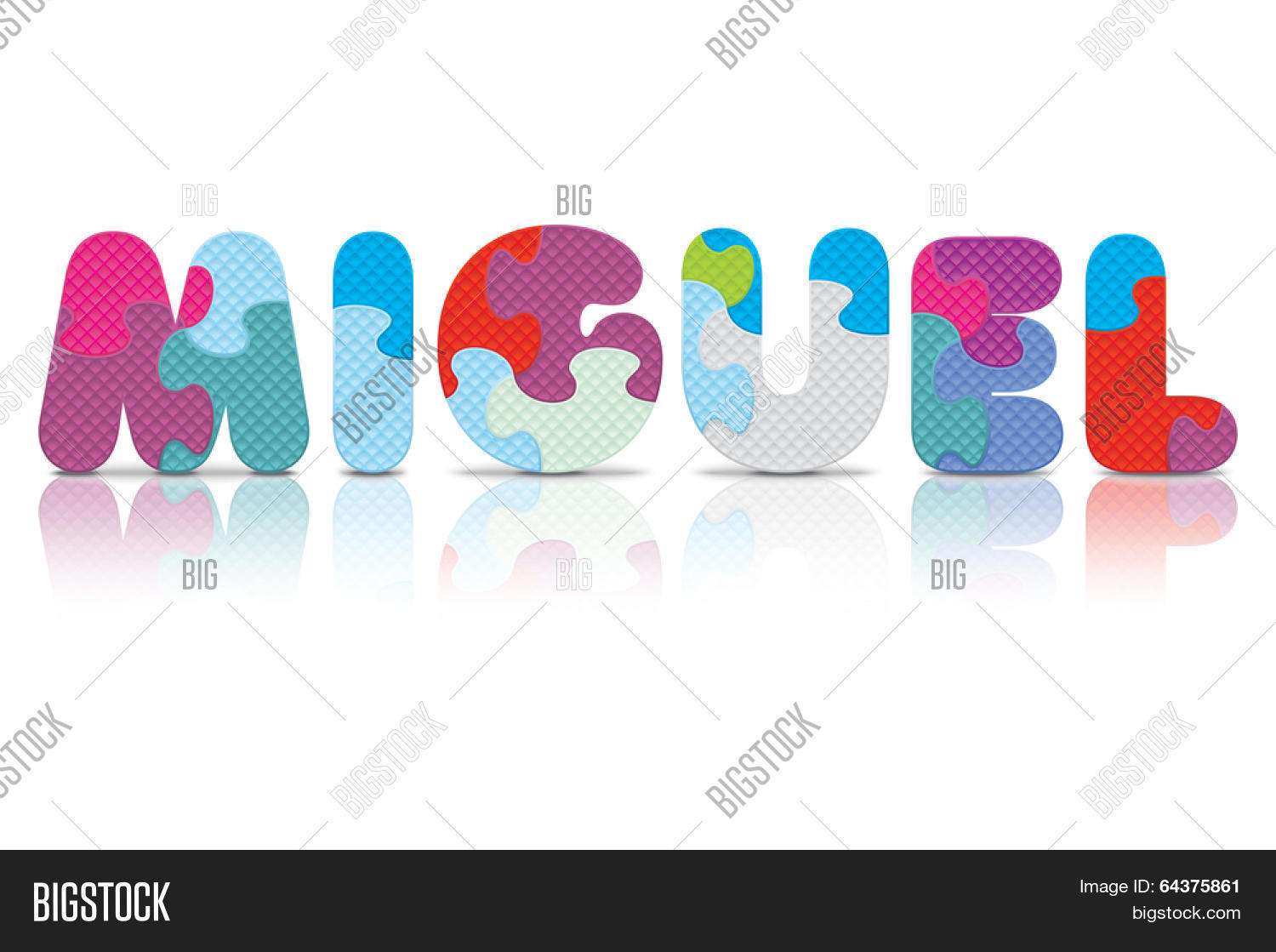 MIGUEL Written Vector & Photo (Free Trial) | Bigstock