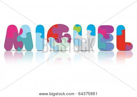MIGUEL Written Vector & Photo (Free Trial) | Bigstock