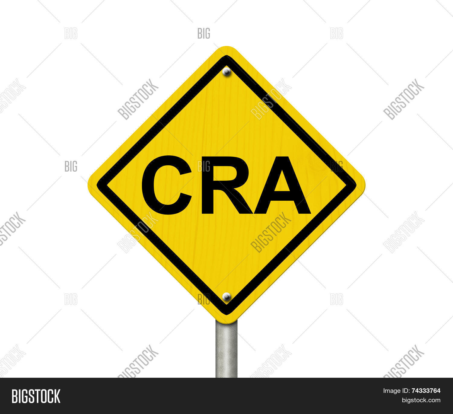 Cra Warning Sign Image & Photo (Free Trial) | Bigstock