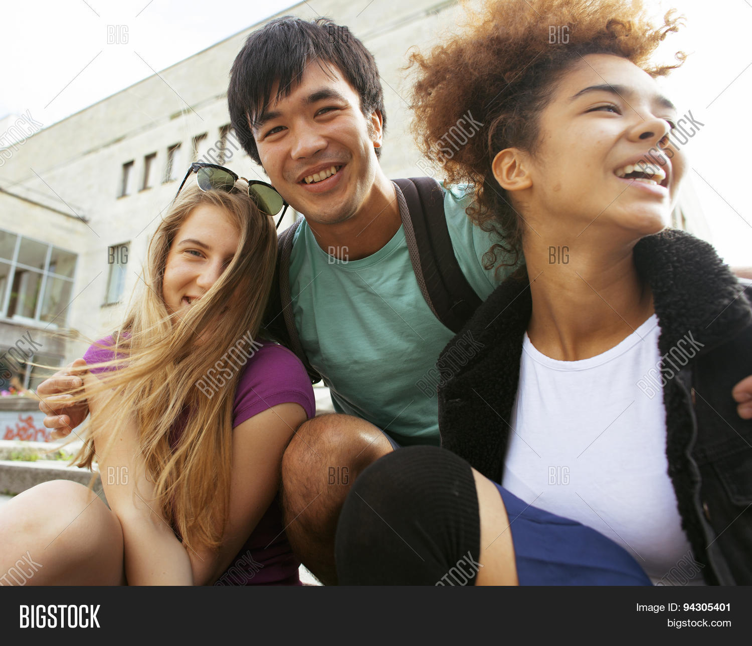 Cute Group Teenages Image & Photo (Free Trial) | Bigstock