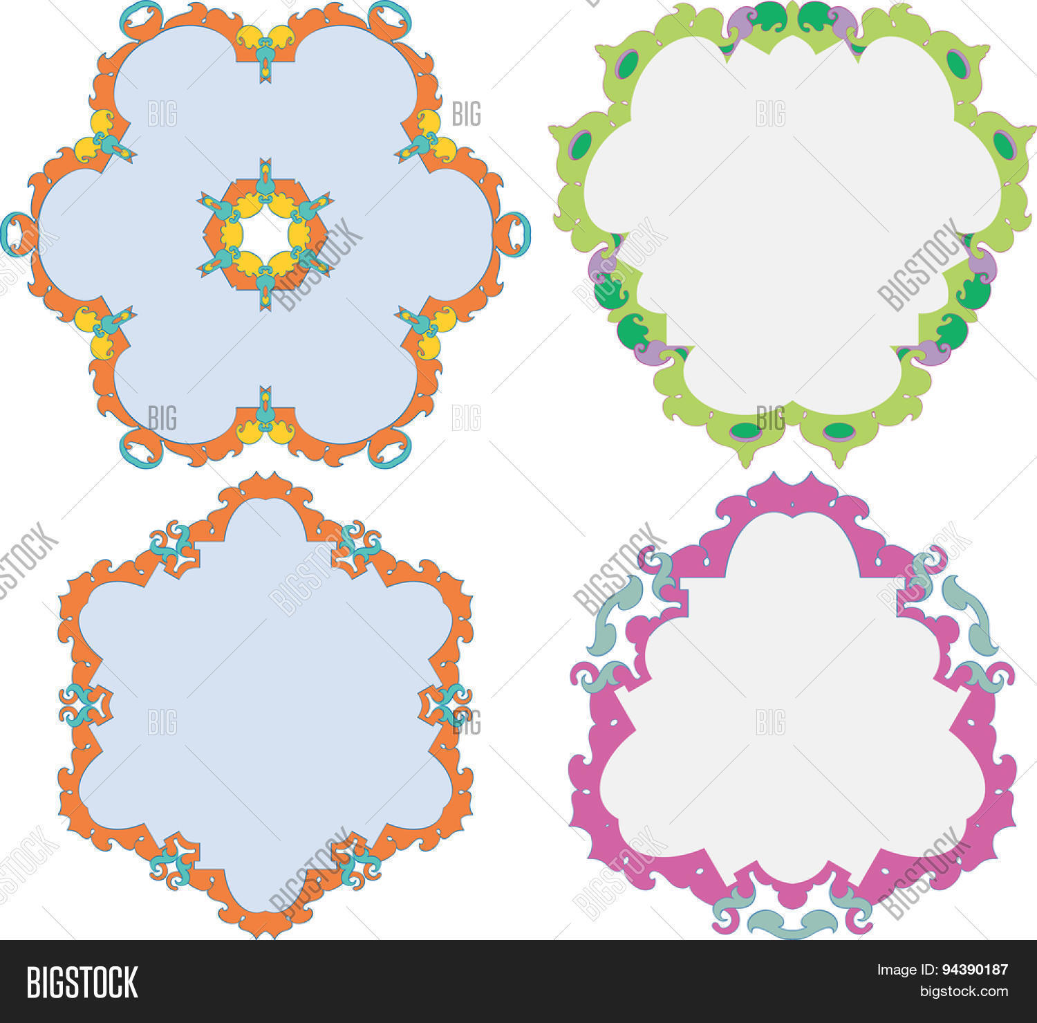 Frame Border Design Vector & Photo (Free Trial) | Bigstock