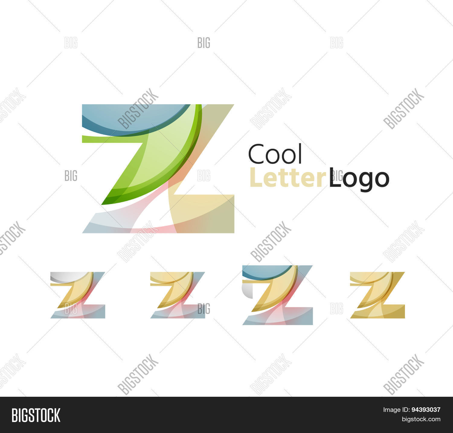 Set Abstract Z Letter Vector & Photo (Free Trial) | Bigstock