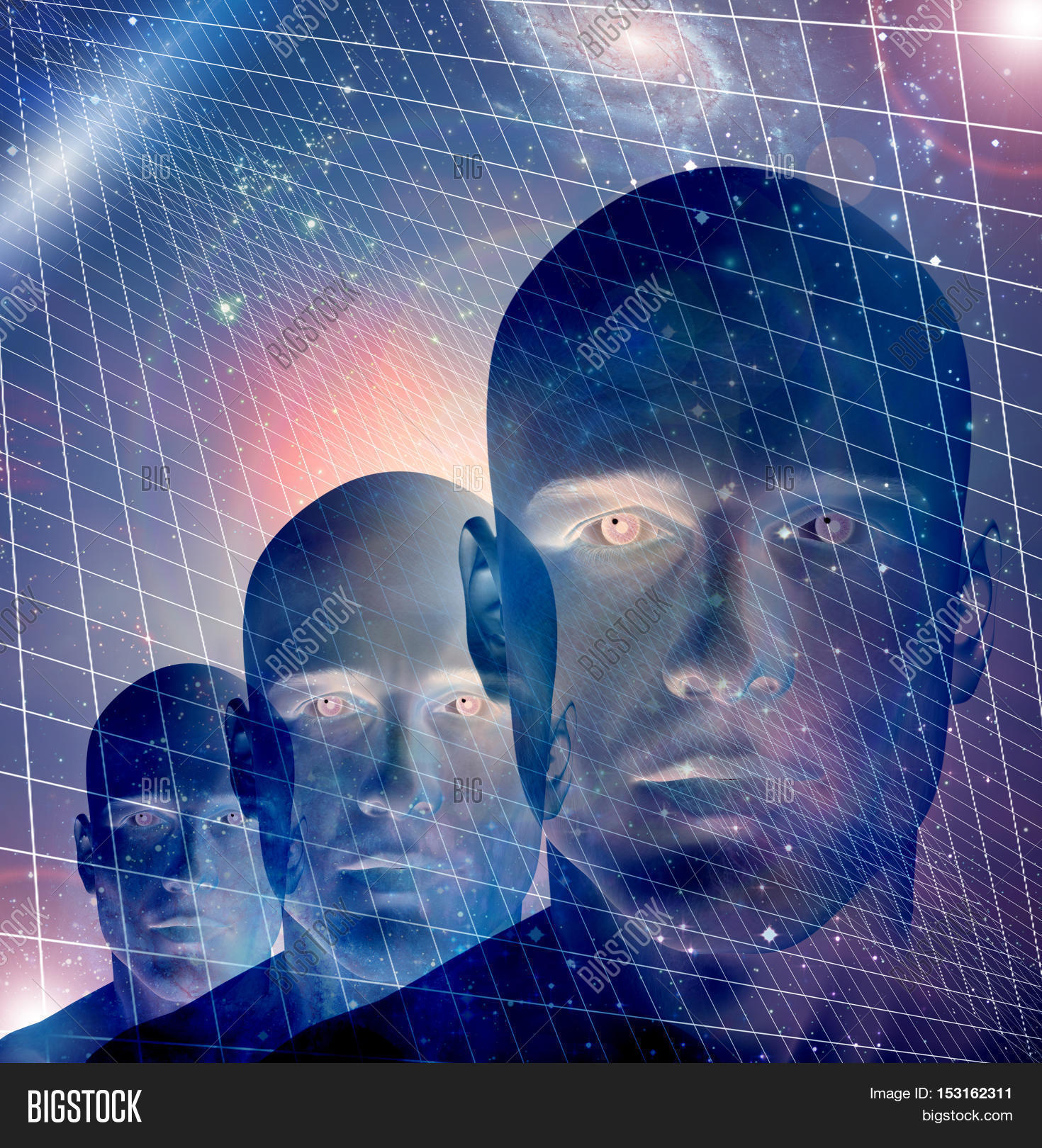 3 Male Figures Space Image & Photo (Free Trial) | Bigstock