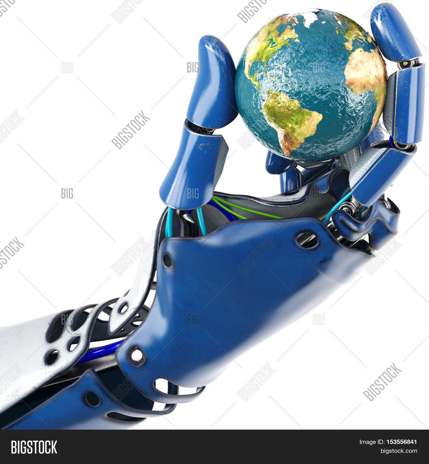 Hand Robot Holding Image & Photo (Free Trial) | Bigstock