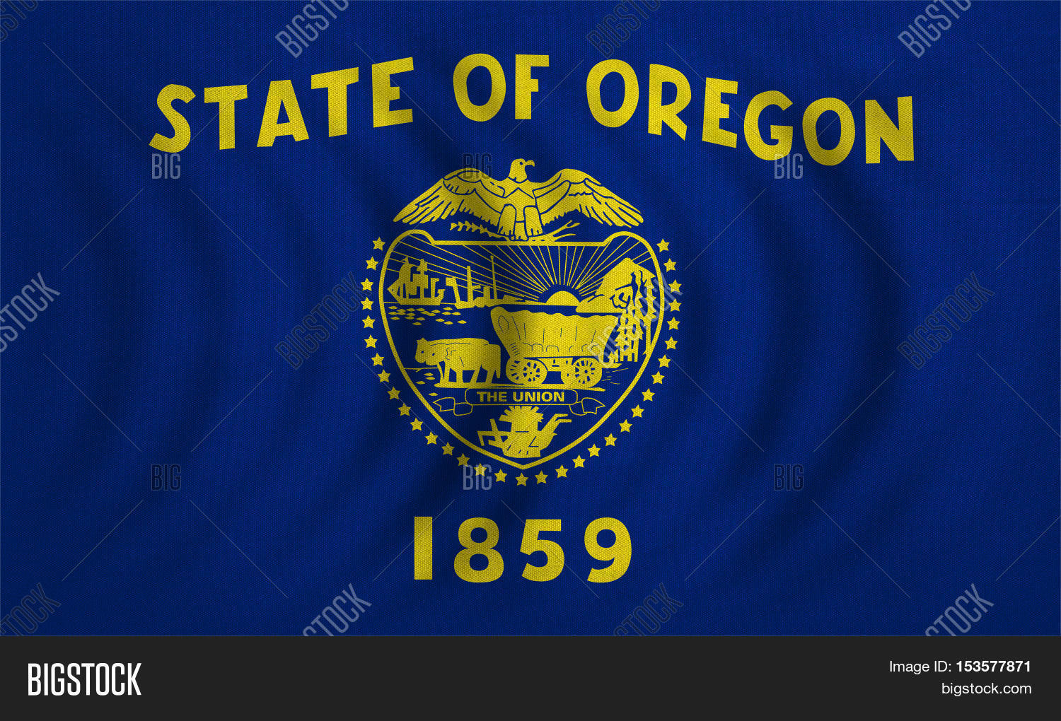 Flag US State Oregon. Image & Photo (Free Trial) | Bigstock