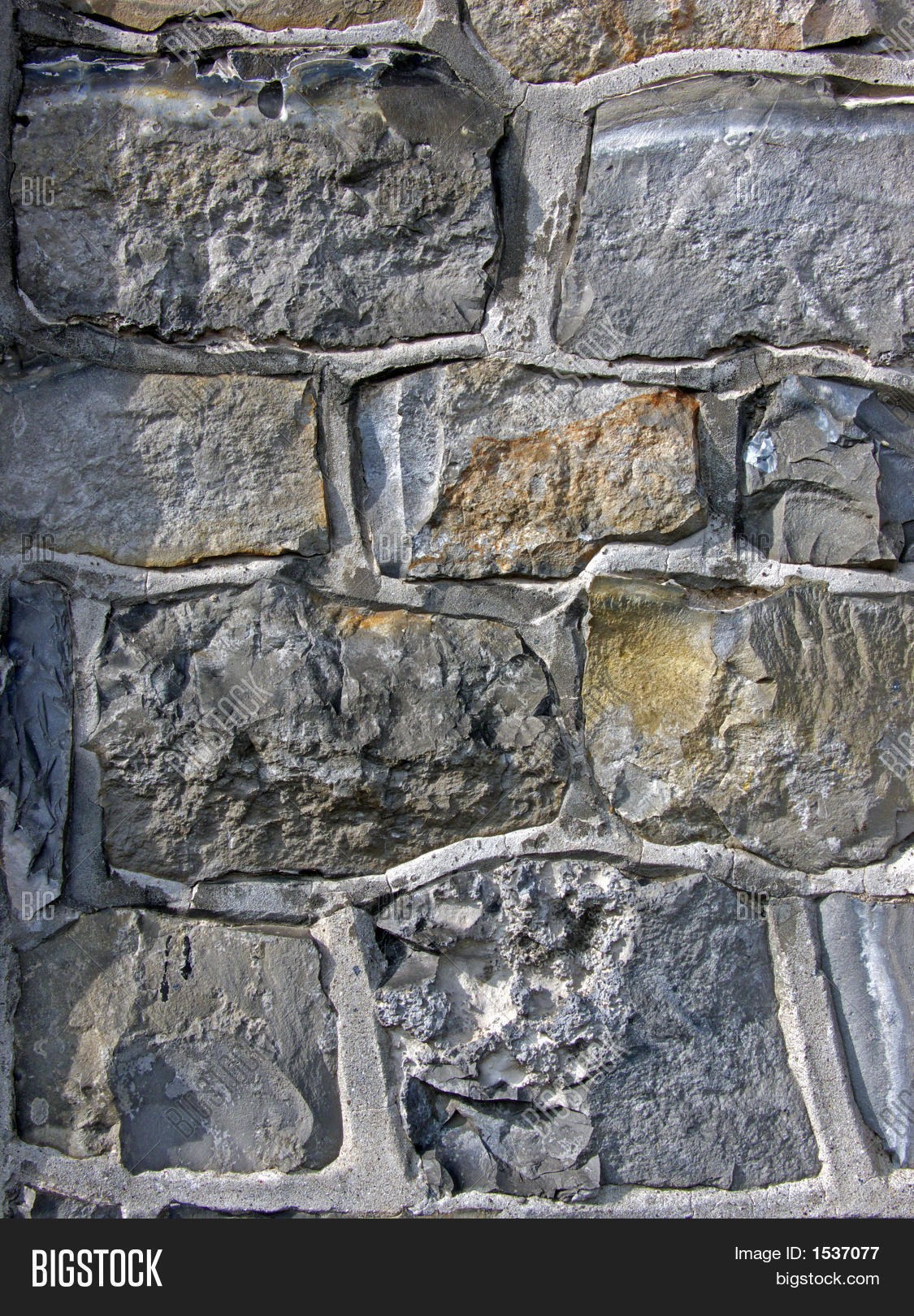 Flintstone Wall Image & Photo (Free Trial) | Bigstock