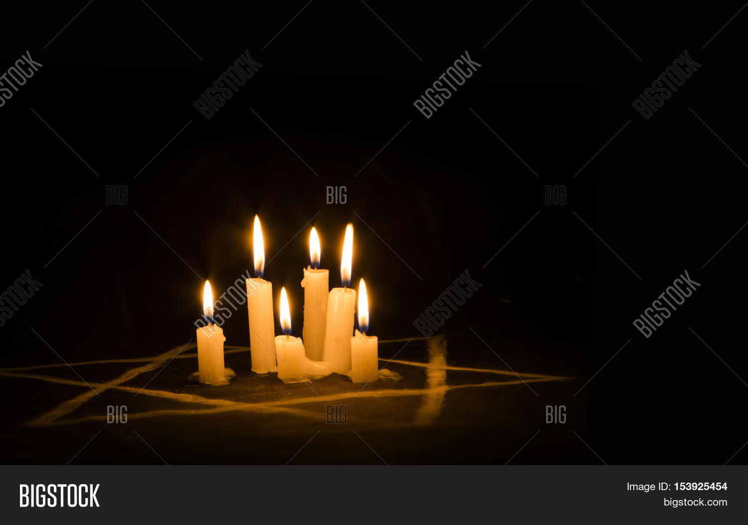 Six Burning Candles Image & Photo (Free Trial) | Bigstock