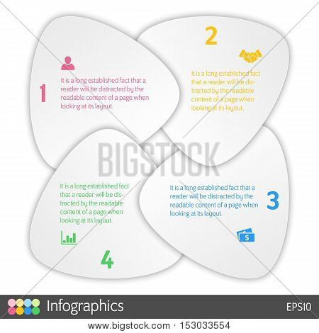 Four Steps Cycle Vector & Photo (Free Trial) | Bigstock