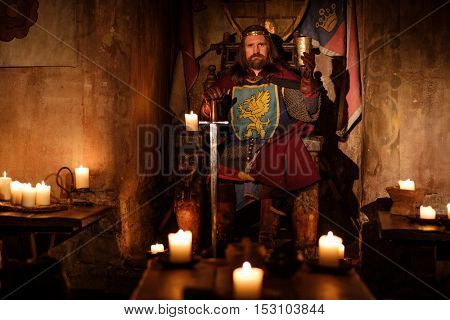 Old Medieval King On Image & Photo (Free Trial) | Bigstock