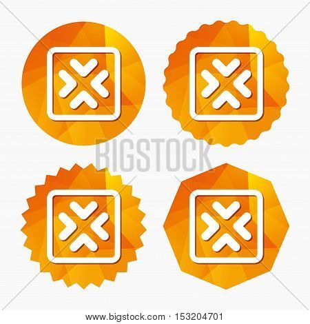 Enlarge Resize Icon. Vector & Photo (Free Trial) | Bigstock