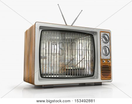 TV Prison. Old Prison Image & Photo (Free Trial) | Bigstock