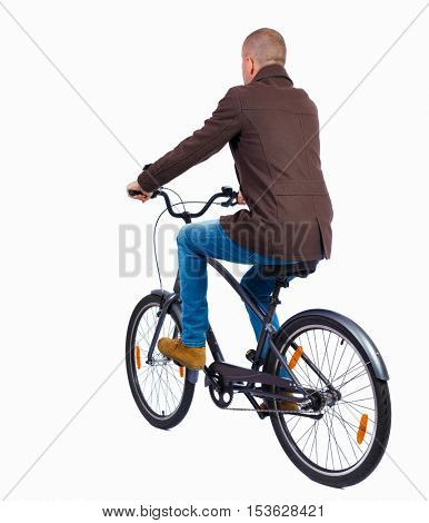 Back View Man Bicycle Image & Photo (Free Trial) | Bigstock