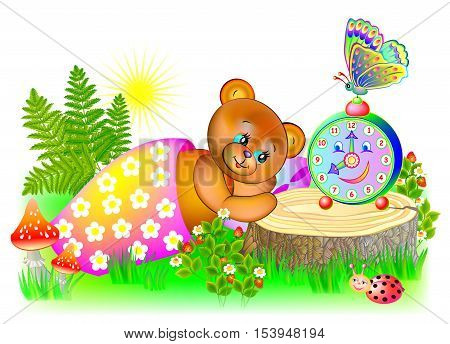 Little Bear Wakes Vector & Photo (Free Trial) | Bigstock
