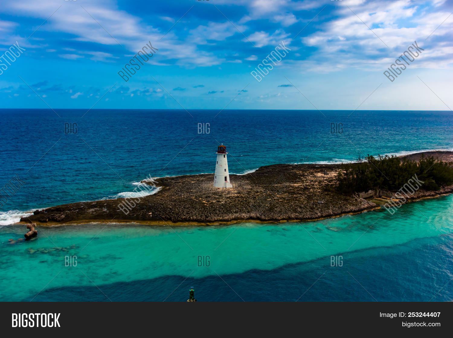 Lighthouse Bahamas Image & Photo (Free Trial) | Bigstock