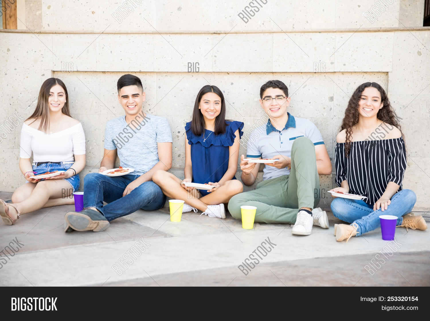 Group Five Teenage Image & Photo (Free Trial) | Bigstock