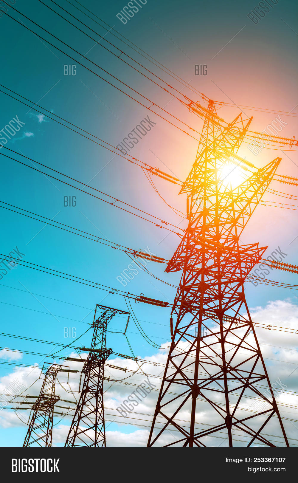 High-voltage Power Image & Photo (Free Trial) | Bigstock