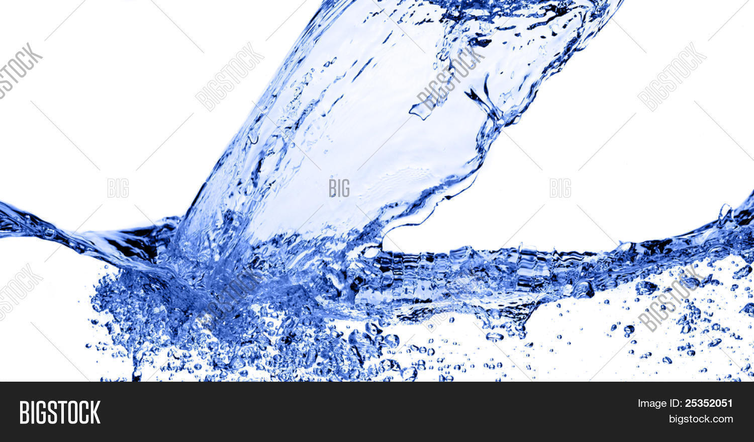 Side View Stream Blue Image & Photo (Free Trial) | Bigstock