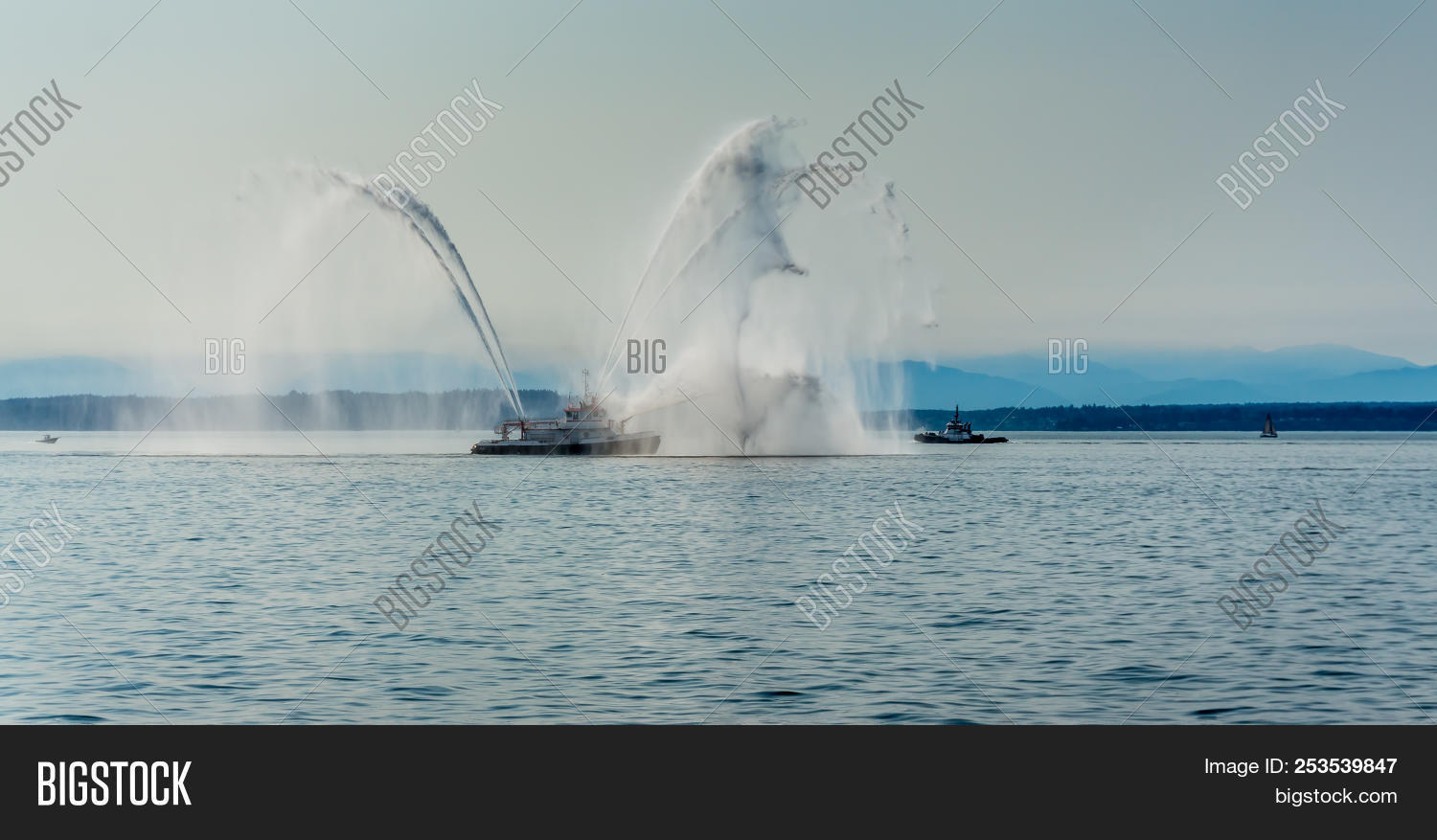 Water Blasts Out This Image & Photo (Free Trial) | Bigstock